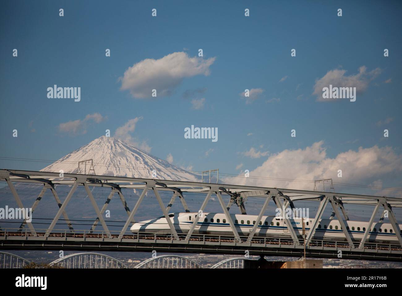 Fuji and Shinkansen Stock Photo - Alamy