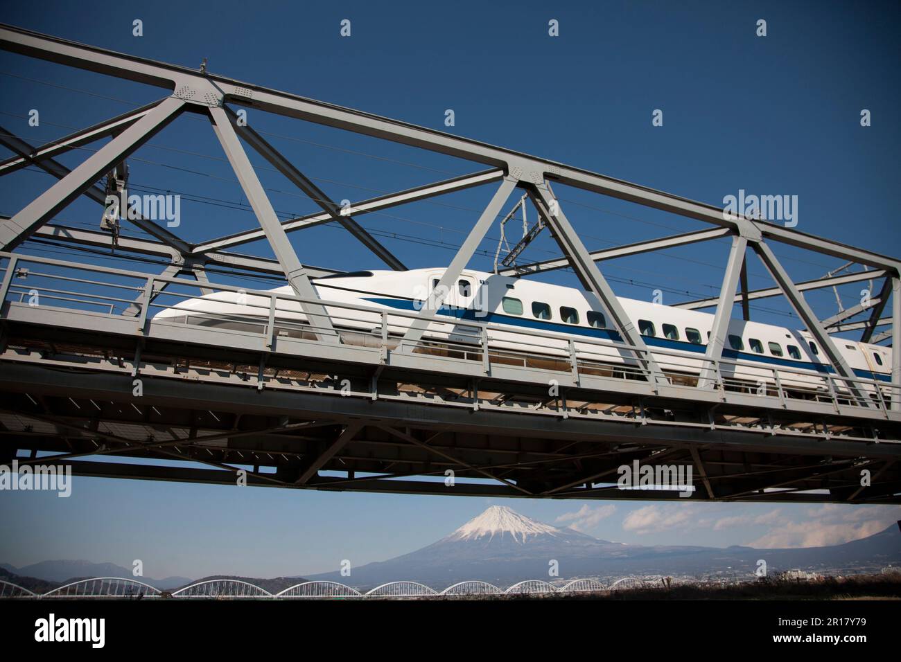 Fuji and Shinkansen Stock Photo - Alamy