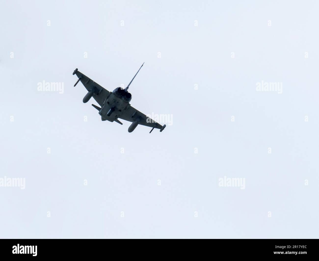 An RAF fighter jet flying over Ambleside, UK Stock Photo - Alamy