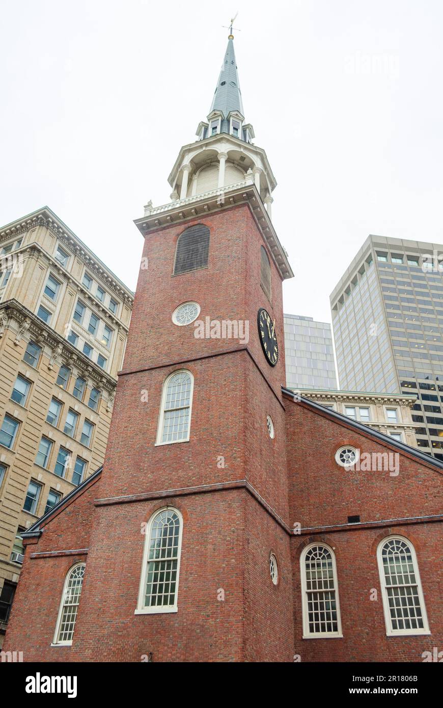 Old South Meeting House Stock Photo - Alamy
