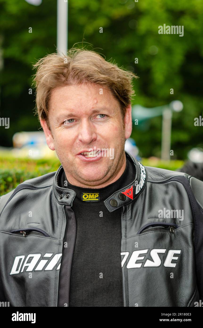 Chef James Martin at the Goodwood Festival of Speed 2016 in racing ...