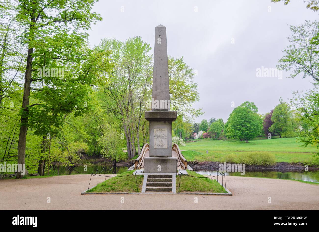Minute Man National Historical Park in Massachusetts Stock Photo - Alamy