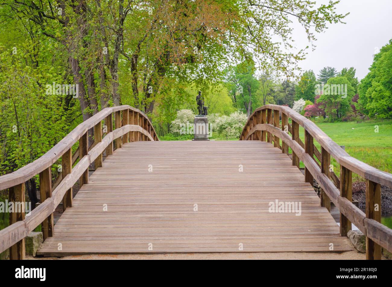 Minute Man National Historical Park in Massachusetts Stock Photo - Alamy