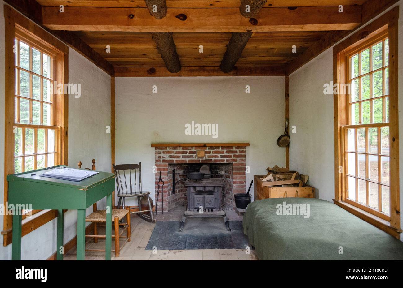 Walden Pond, famous pond in Concord, Massachusetts Stock Photo - Alamy