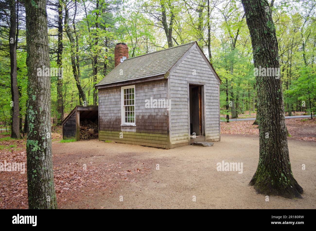 Walden Pond, famous pond in Concord, Massachusetts Stock Photo - Alamy