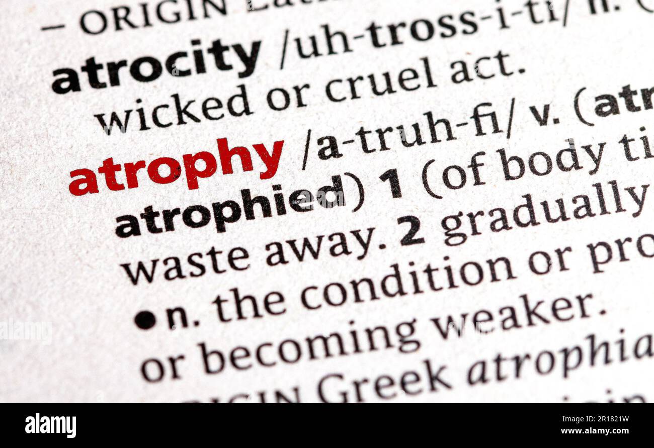 Atrophy hi-res stock photography and images - Alamy