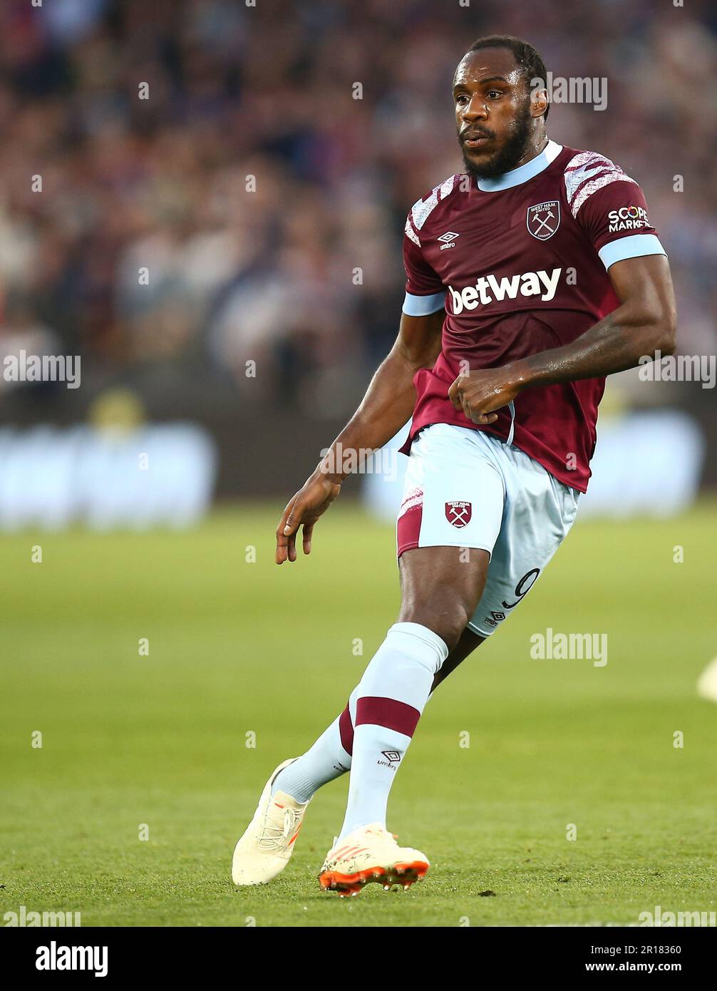 London, UK. 11th May 2023. Michail Antonio of West Ham United during ...