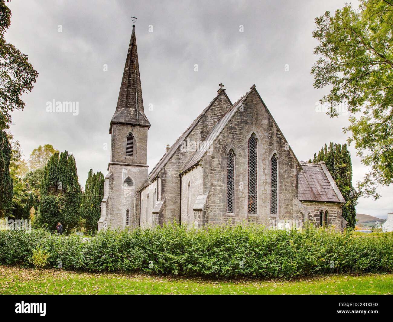 Irish style church Stock Photo - Alamy