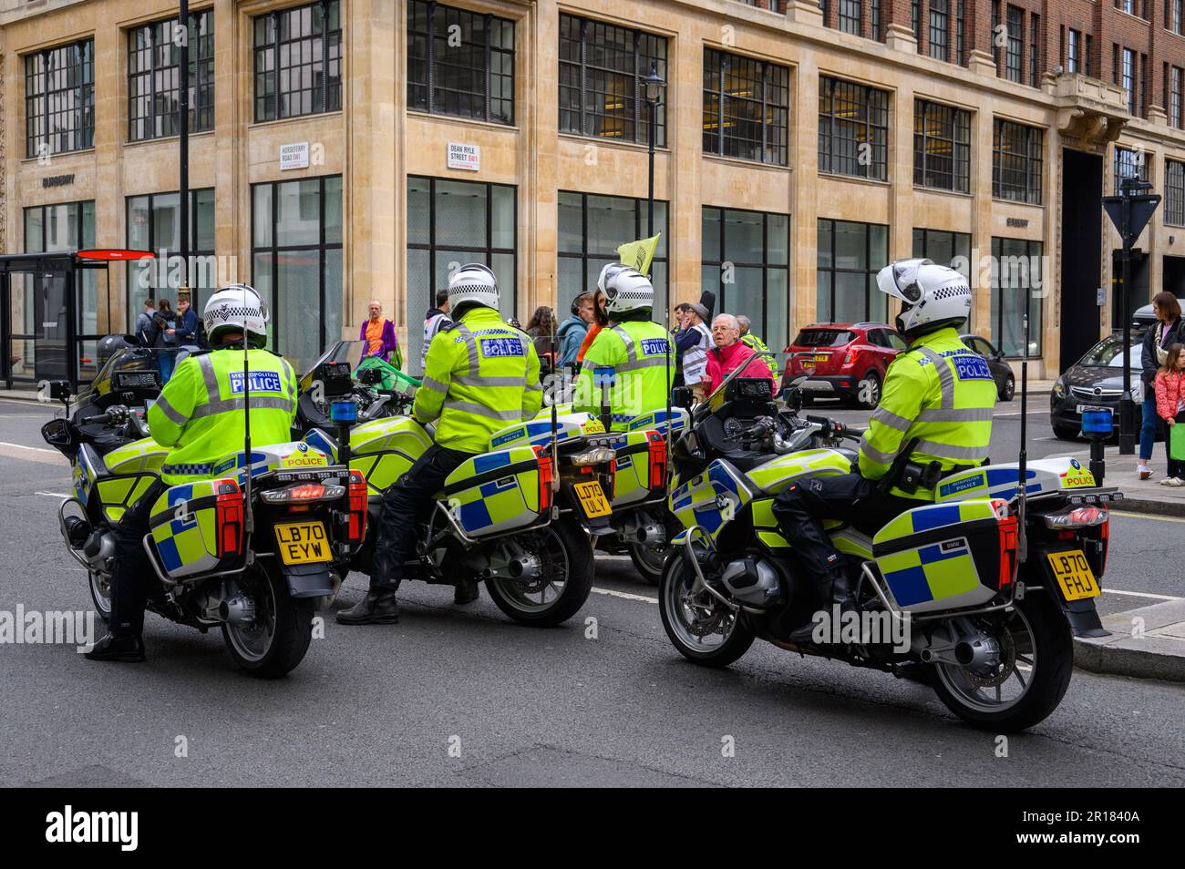 LONDON - April 22, 2023: Join the Metropolitan police officers on their ...