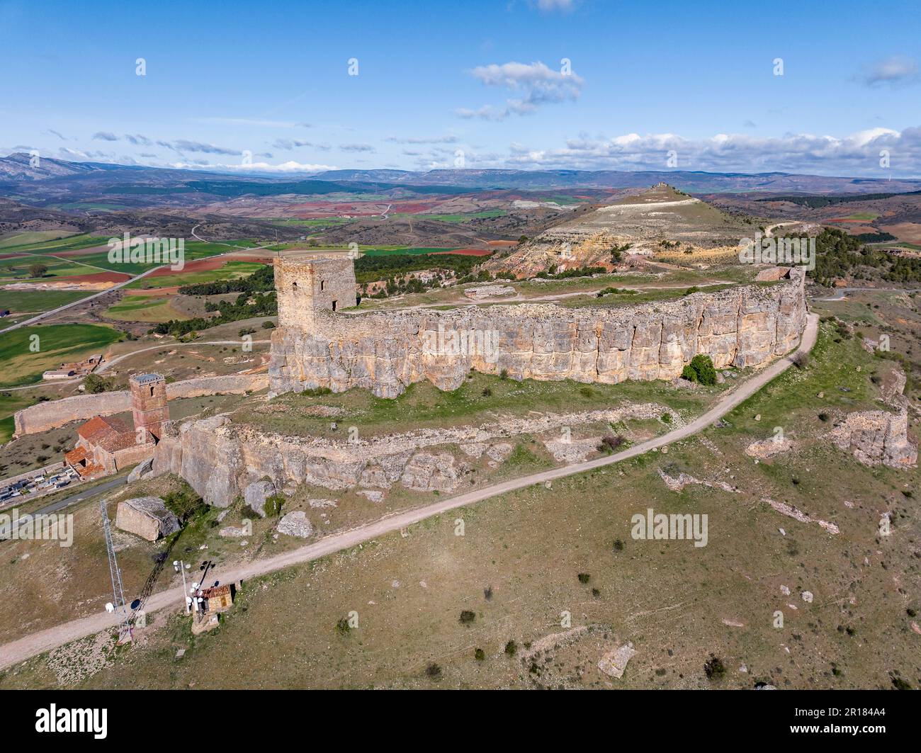 Atienza castle hi-res stock photography and images - Alamy