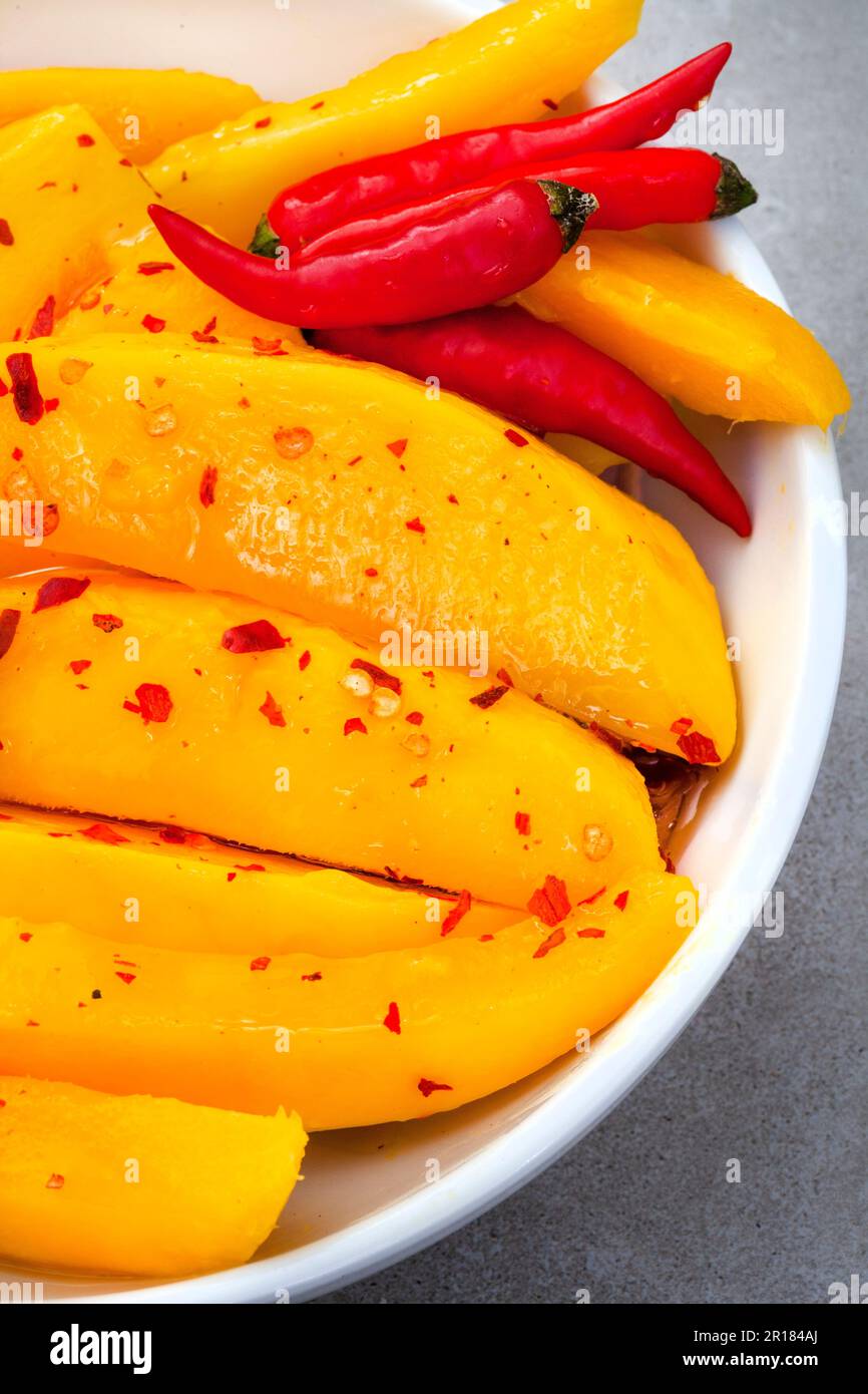 Mango chili sauce on hi-res stock photography and images - Alamy