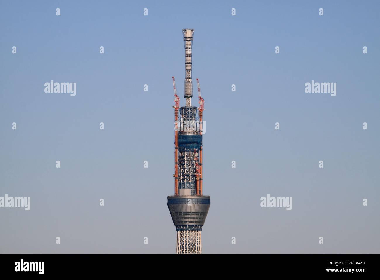 Tokyo sky tree from Funabori Stock Photo - Alamy