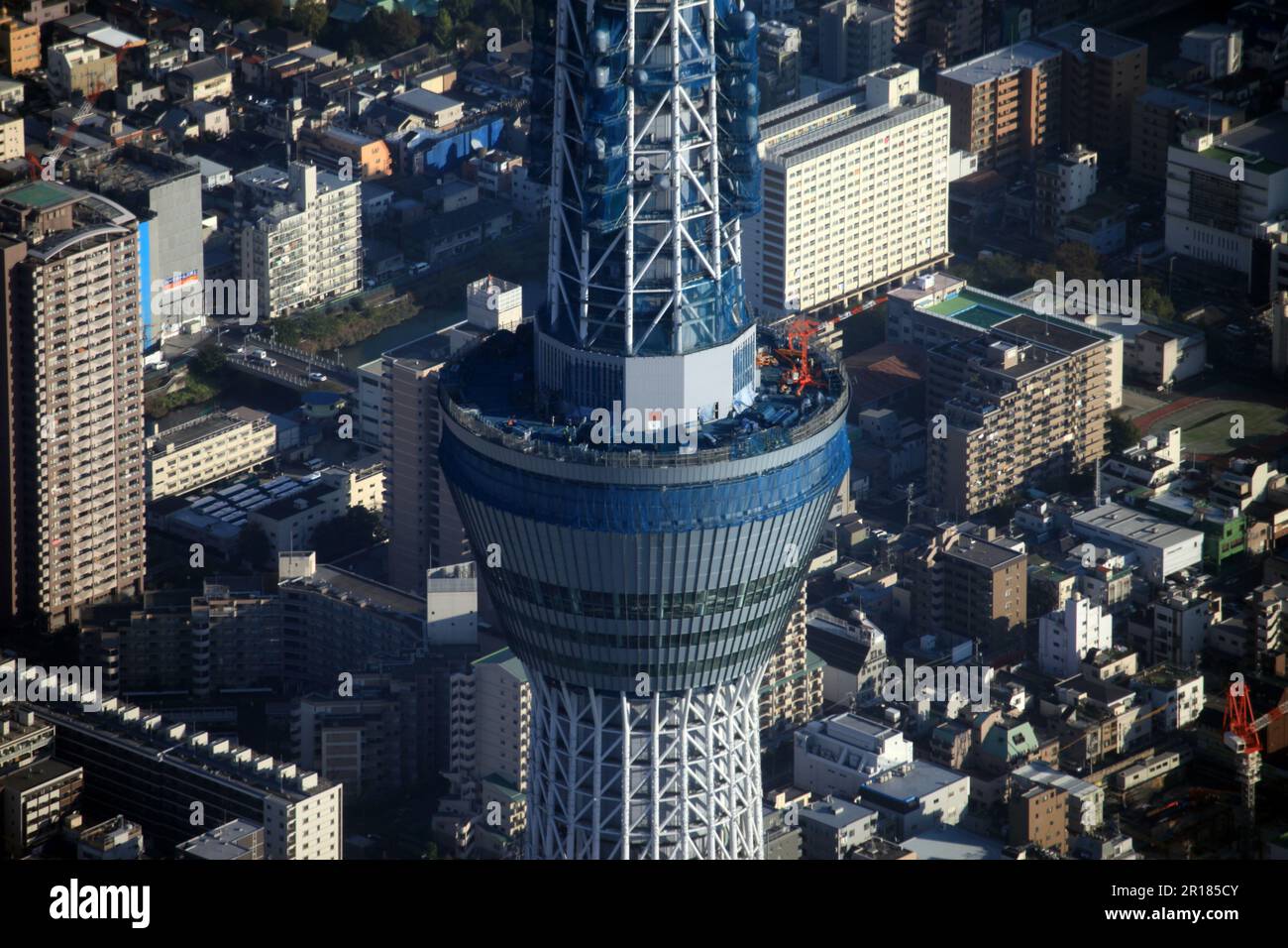 Aerial view of Tokyo sky tree Stock Photo - Alamy
