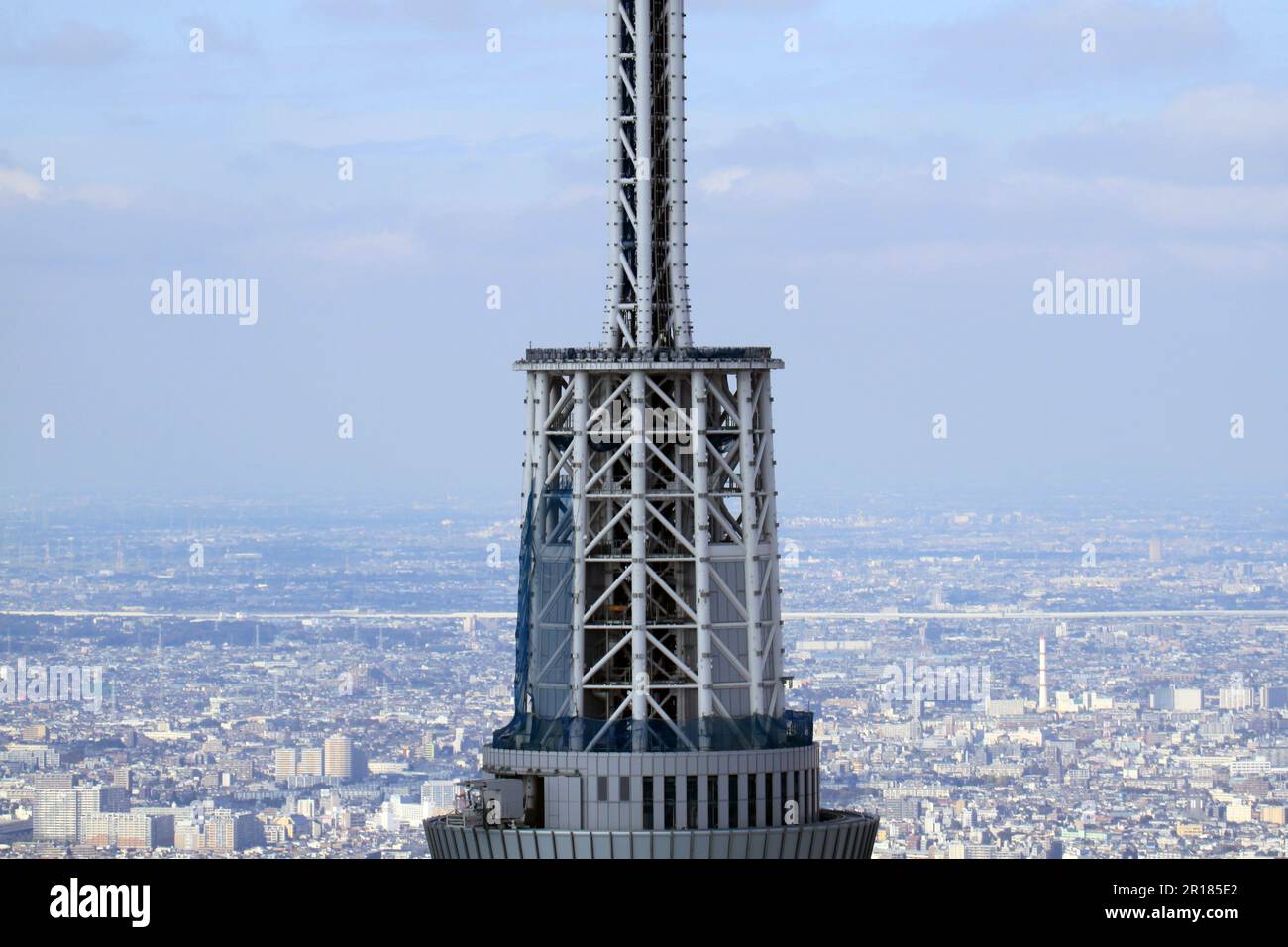 Aerial view of Tokyo sky tree Stock Photo - Alamy