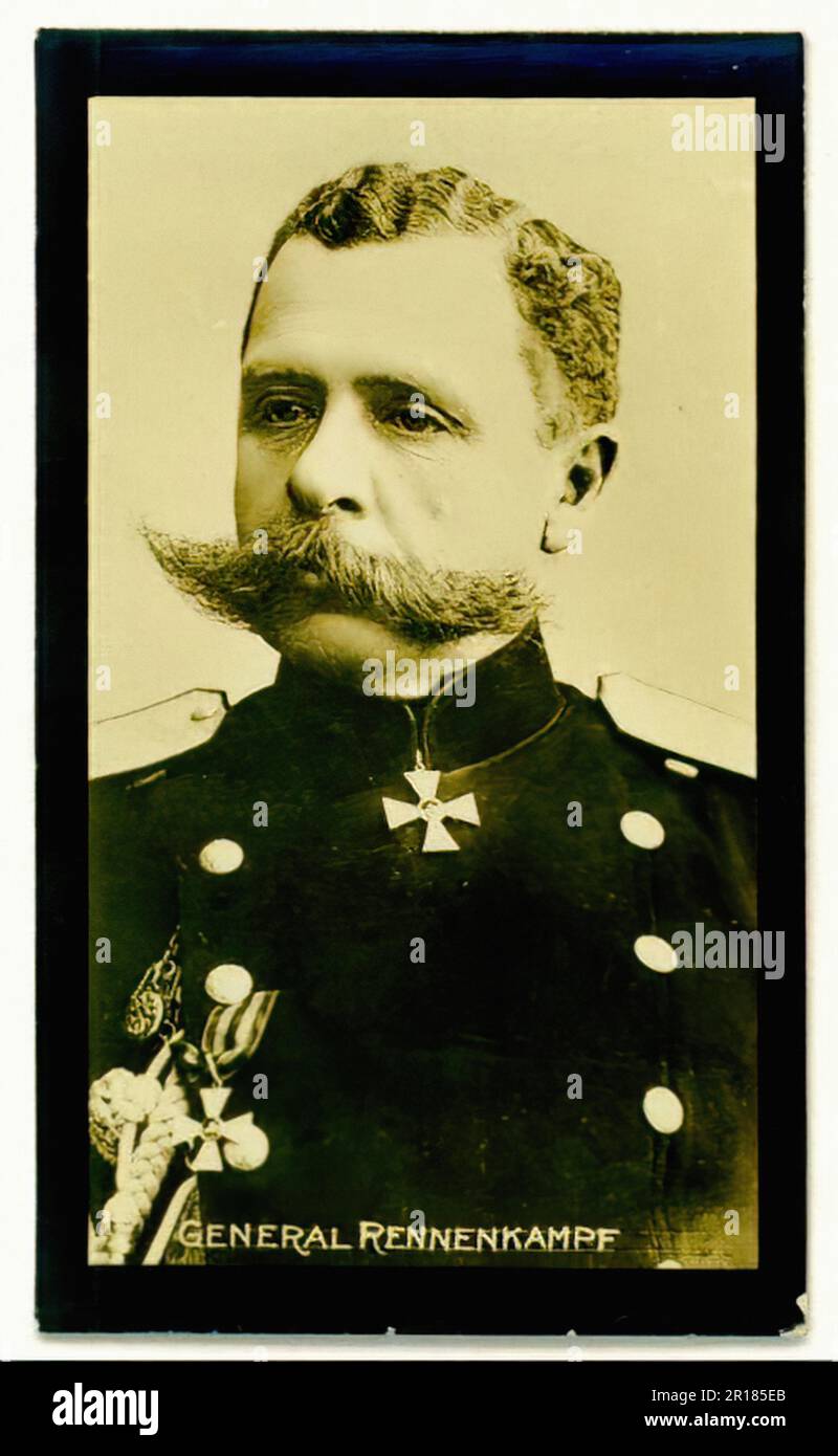 Rennenkampf hi-res stock photography and images - Alamy