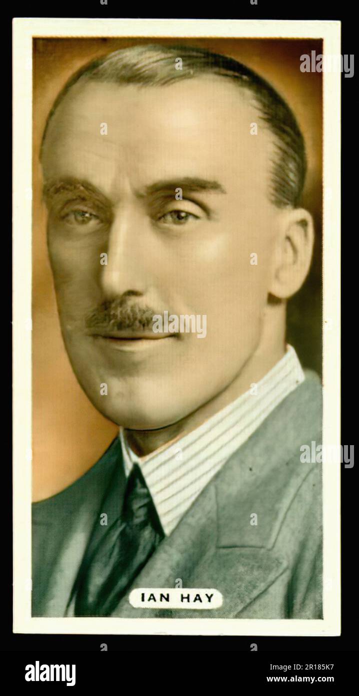 Ian Hay - Vintage Cigarette Card Stock Photo - Alamy