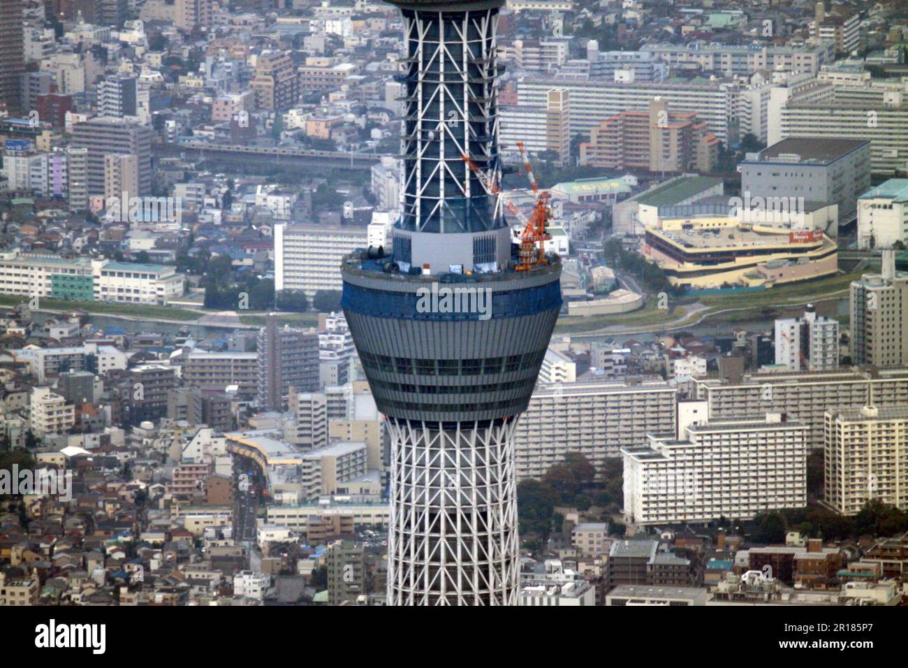 Aerial view of Tokyo sky tree Stock Photo - Alamy