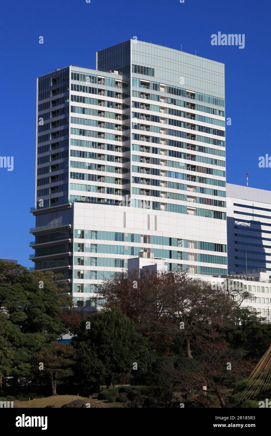 Hamarikyu Intercity (Sky House Hamarikyu Stock Photo - Alamy