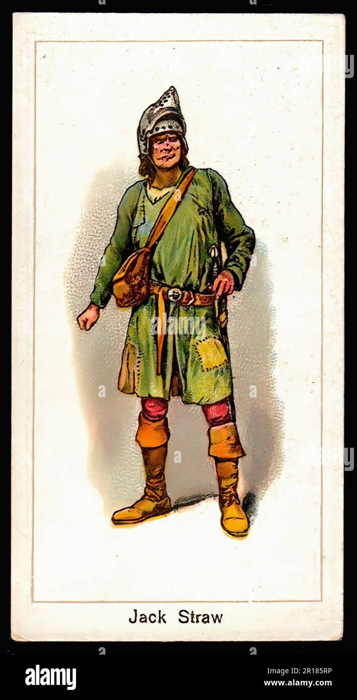 Jack Straw - Vintage Cigarette Card Stock Photo - Alamy