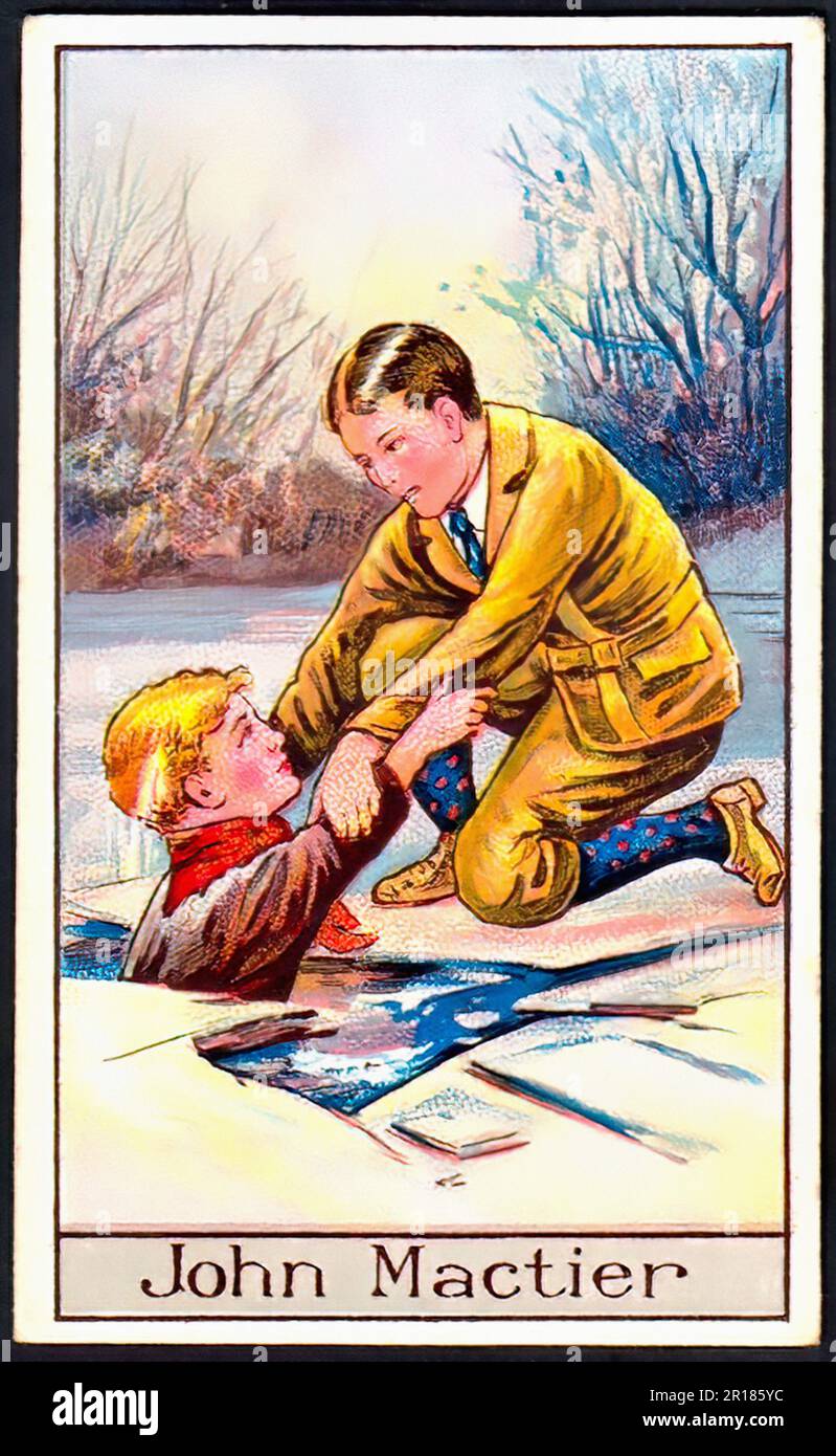John Mactier - Vintage Cigarette Card Stock Photo - Alamy