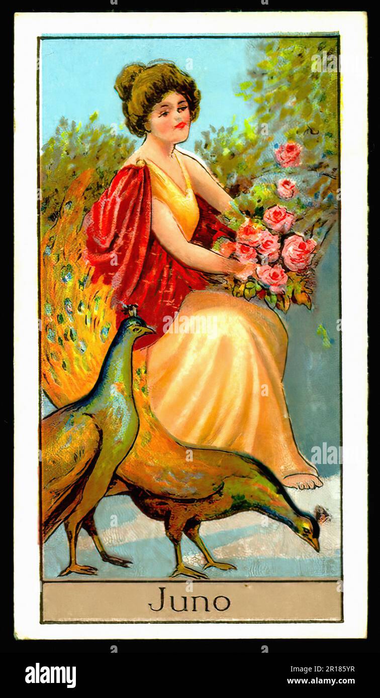 Juno - Vintage Cigarette Card Stock Photo - Alamy
