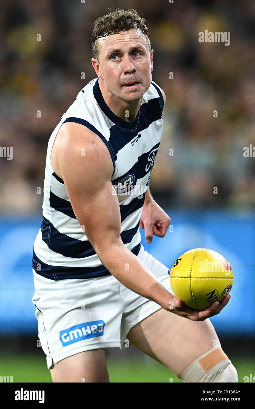 Mitch Duncan of Geelong during the AFL Round 9 match between the ...