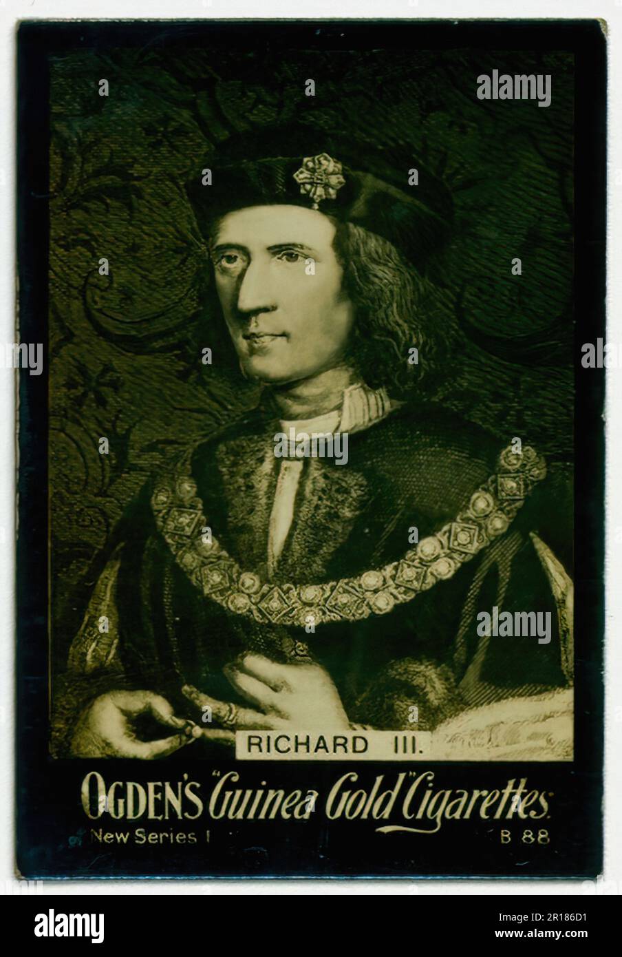 KIng Richard III - Vintage Cigarette Card 05 Stock Photo - Alamy
