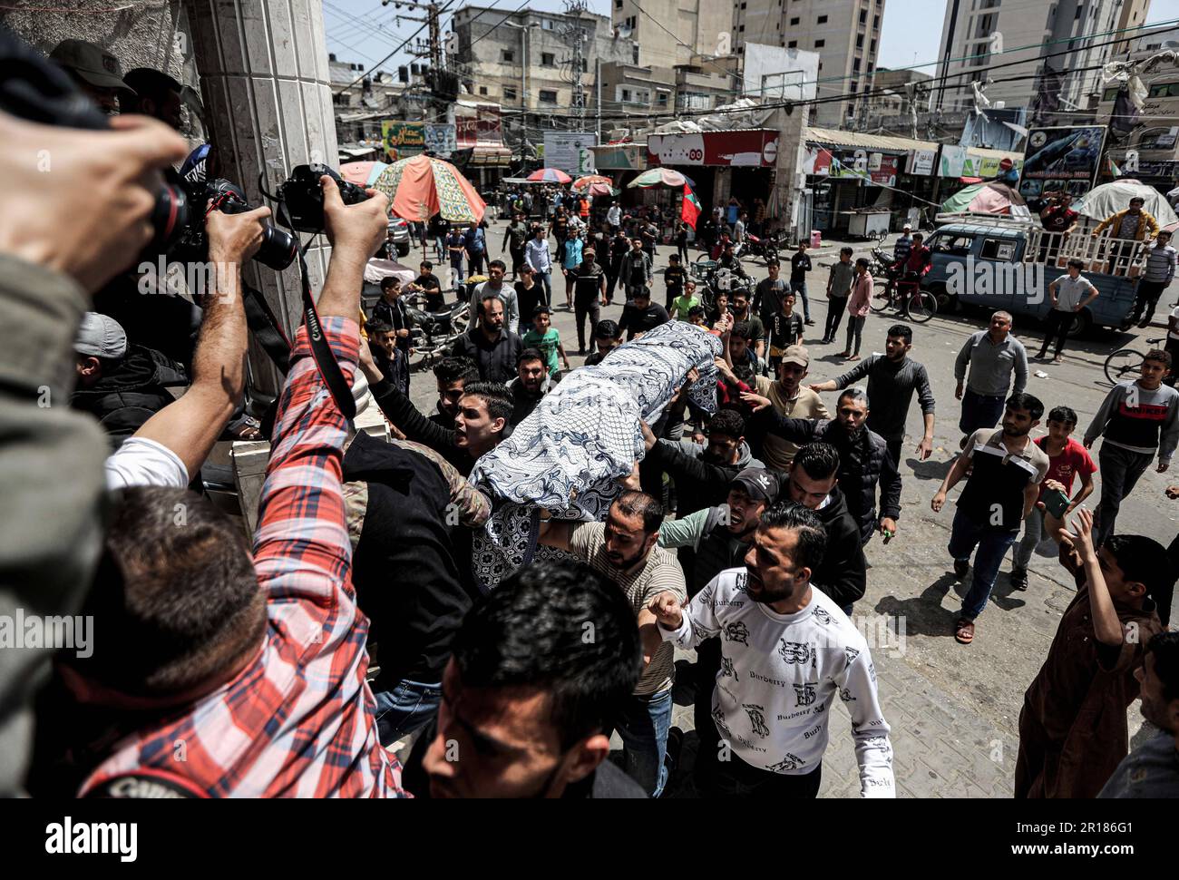 Gaza, Palestine. 10th May, 2023. (EDITORS NOTE: Image depicts death ...
