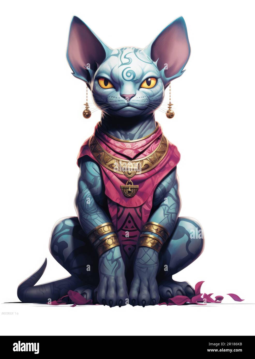 Egyptian art and animals Cut Out Stock Images & Pictures - Alamy