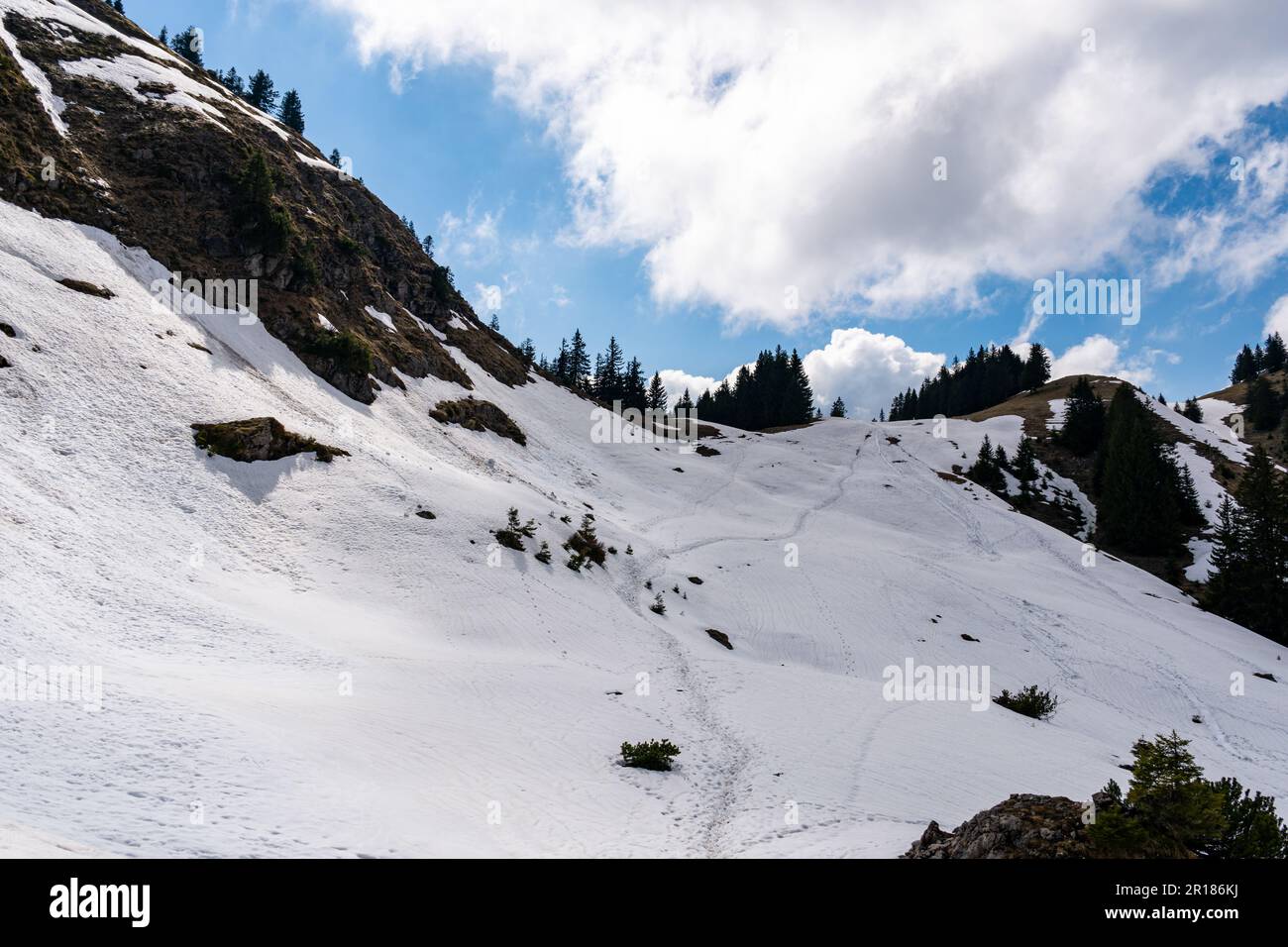 Beautiful spring mountain hike from Oberjoch to the Spieser and the ...