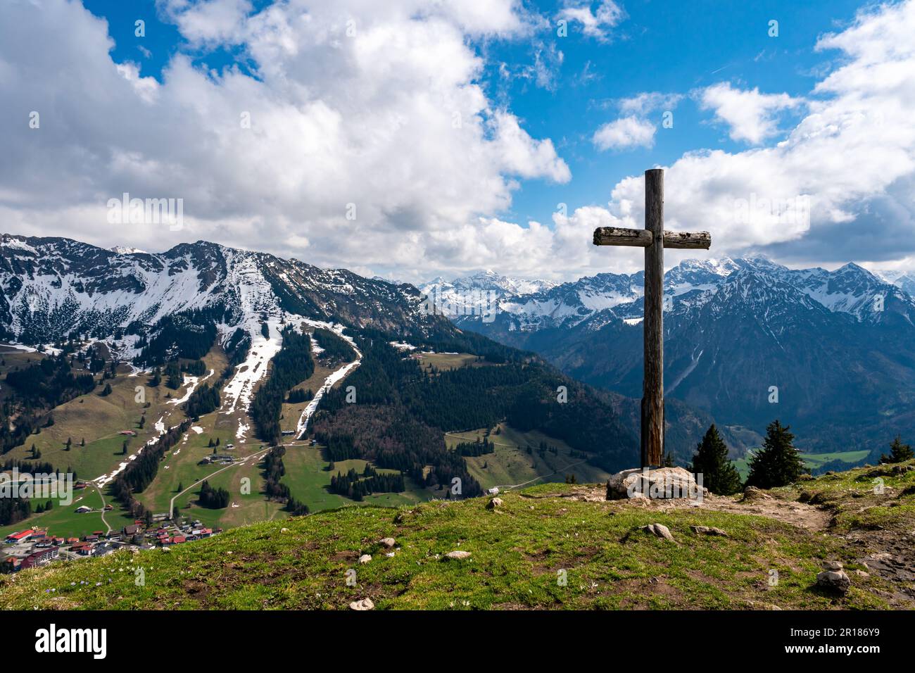Beautiful spring mountain hike from Oberjoch to the Spieser and the ...