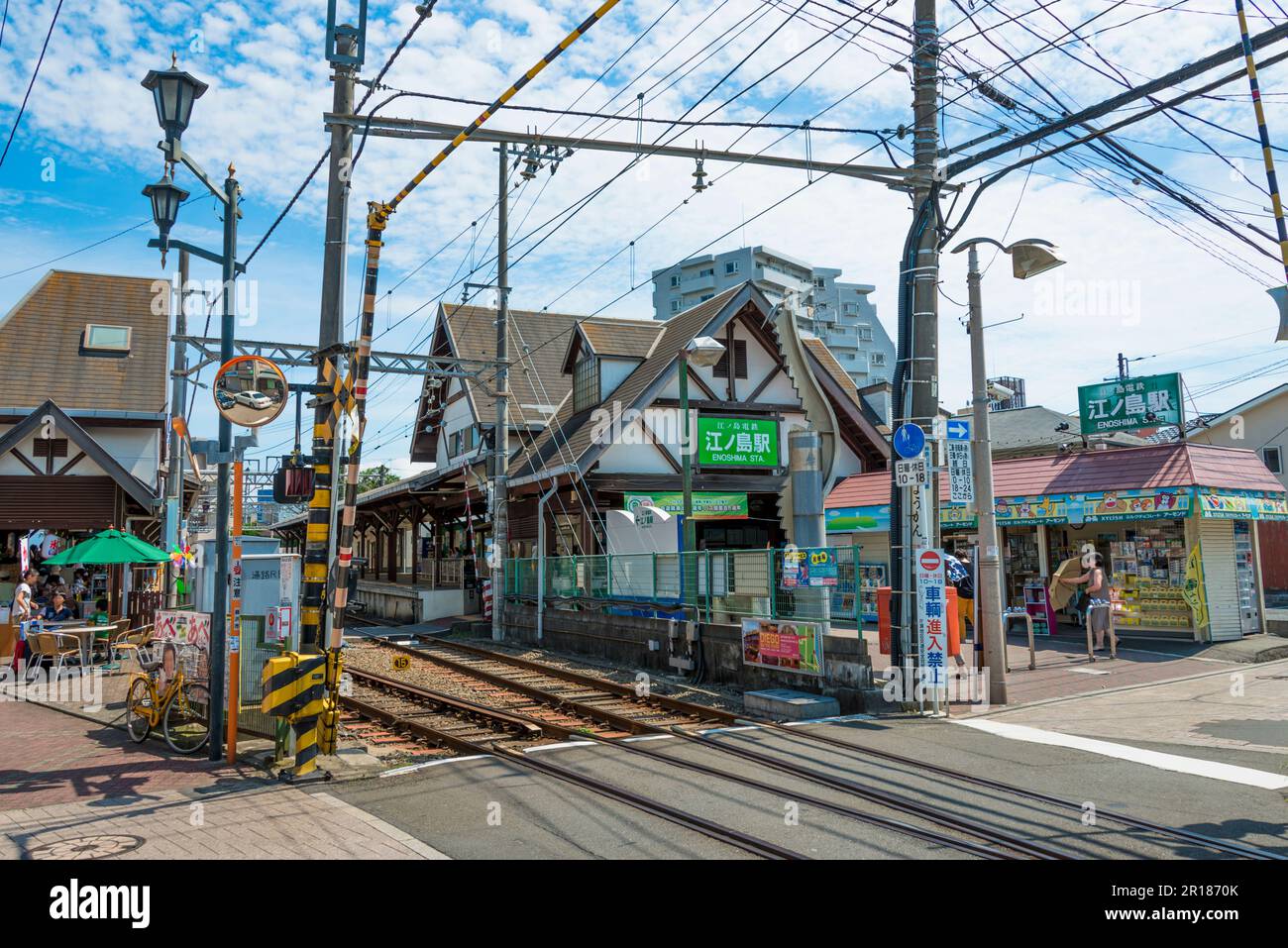Enoden electric railway hi-res stock photography and images - Alamy