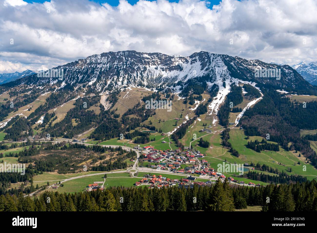Beautiful spring mountain hike from Oberjoch to the Spieser and the ...