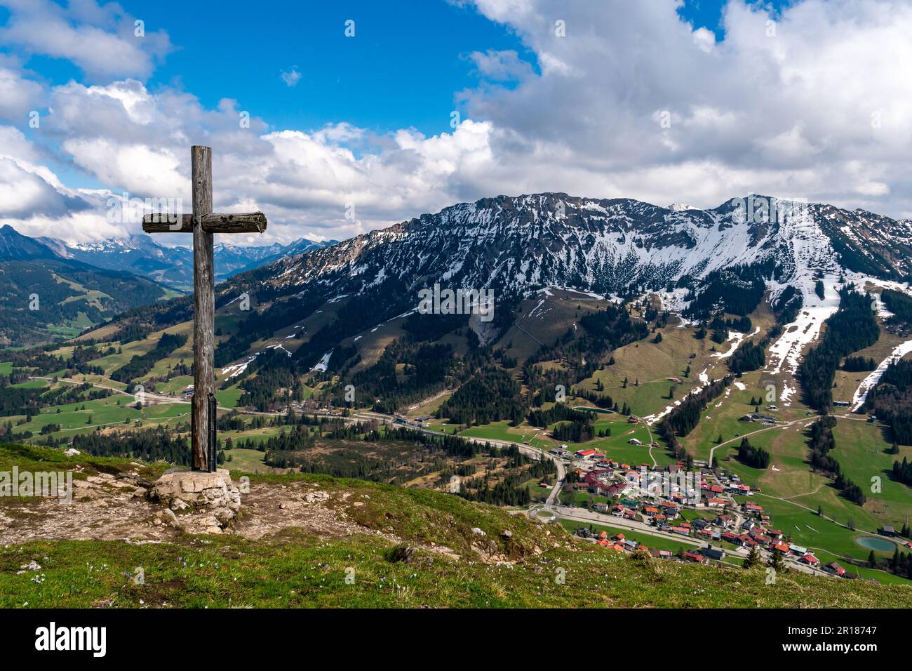 Beautiful spring mountain hike from Oberjoch to the Spieser and the ...