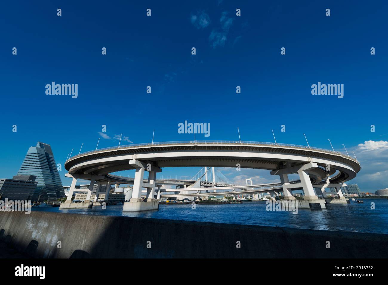 Loop bridge of Rainbow Bridge ( whole Stock Photo - Alamy