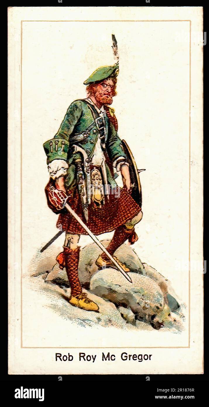 Rob Roy MacGregor - Vintage Cigarette Card Stock Photo - Alamy
