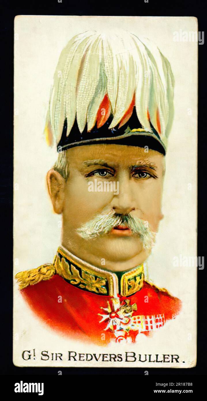 Sir Redvers Buller - Vintage Cigarette Card Stock Photo - Alamy