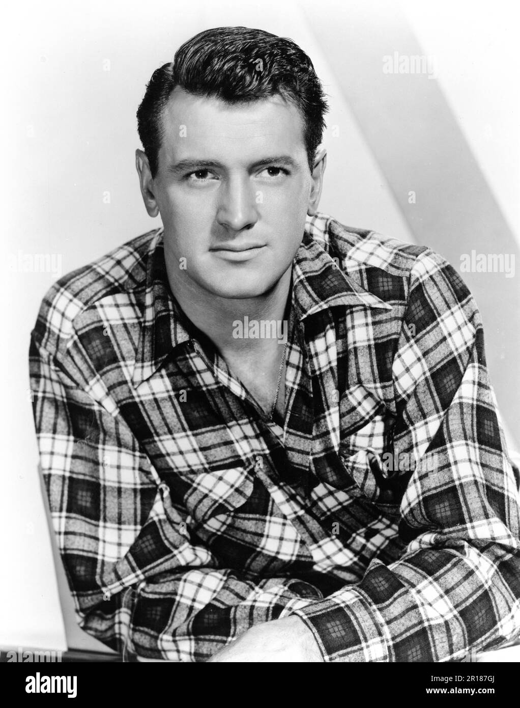 ROCK HUDSON circa 1955 Portrait publicity for Universal-International ...