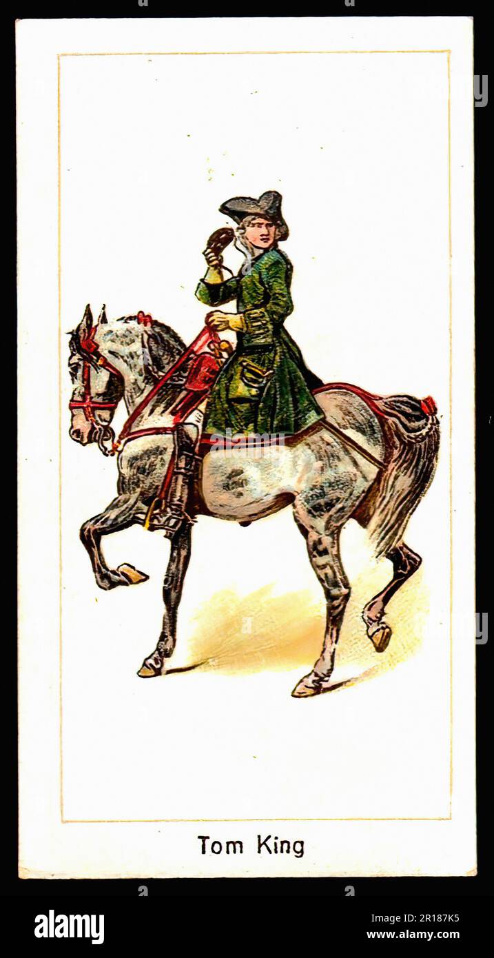 Tom King - Vintage Cigarette Card Stock Photo - Alamy