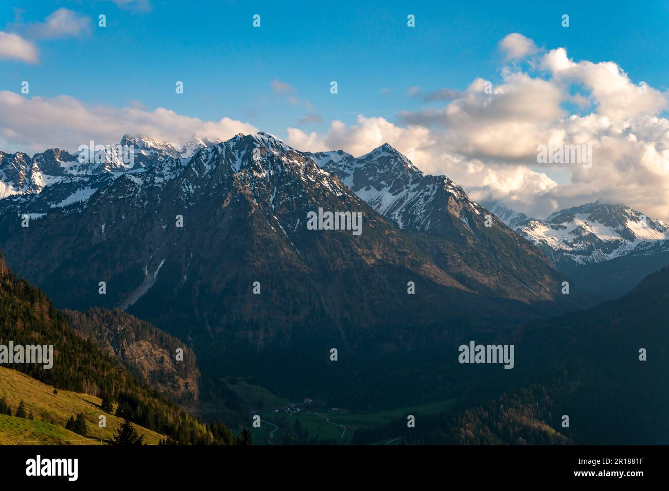 Beautiful spring mountain hike from Oberjoch to the Spieser and the ...