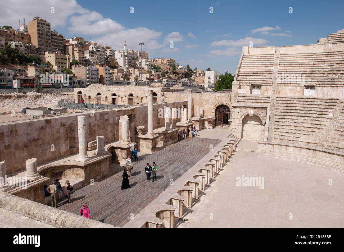 The Roman Theatre, Amman, Jordan Stock Photo - Alamy