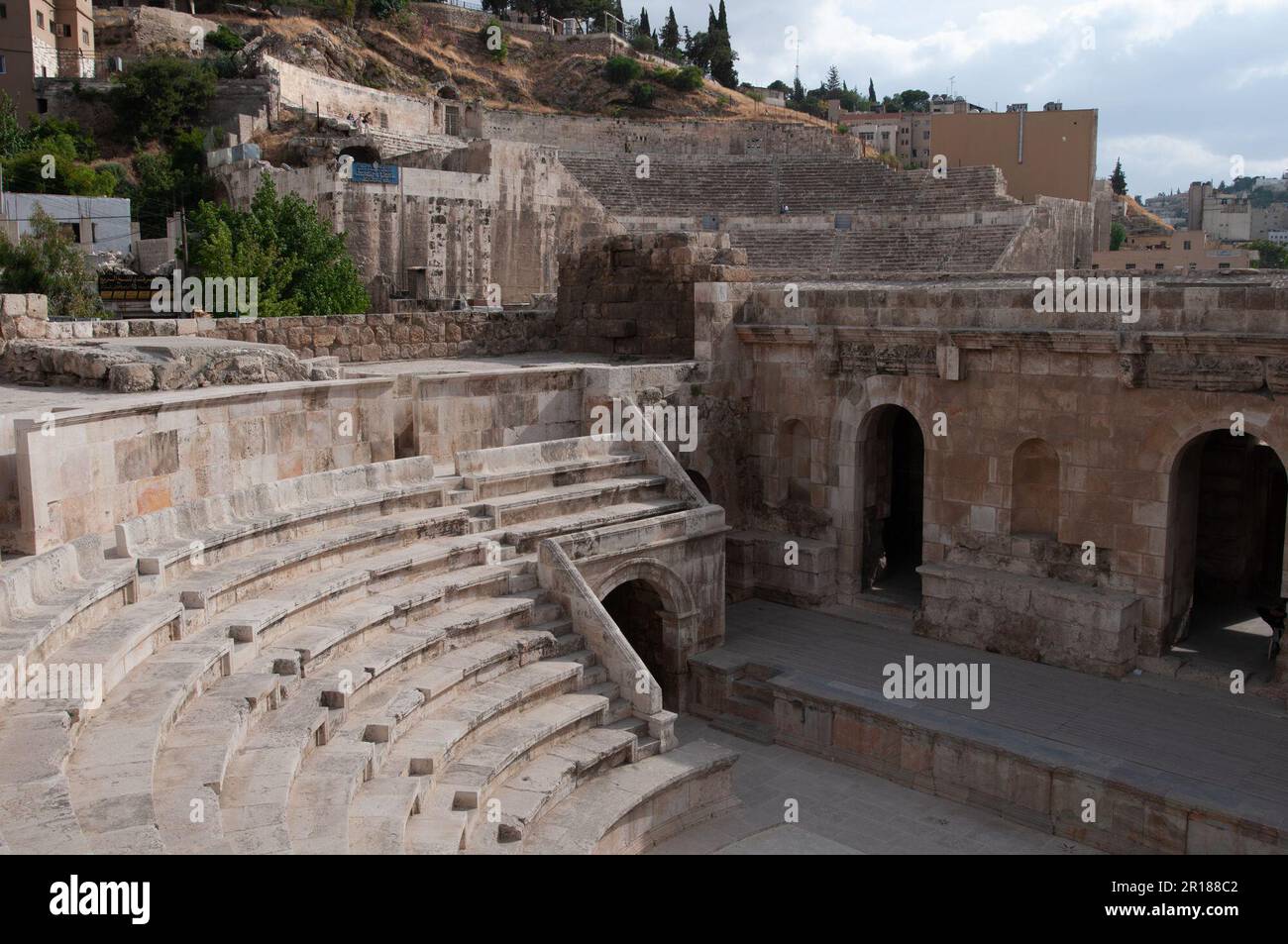 The Roman Theatre, Amman, Jordan Stock Photo - Alamy
