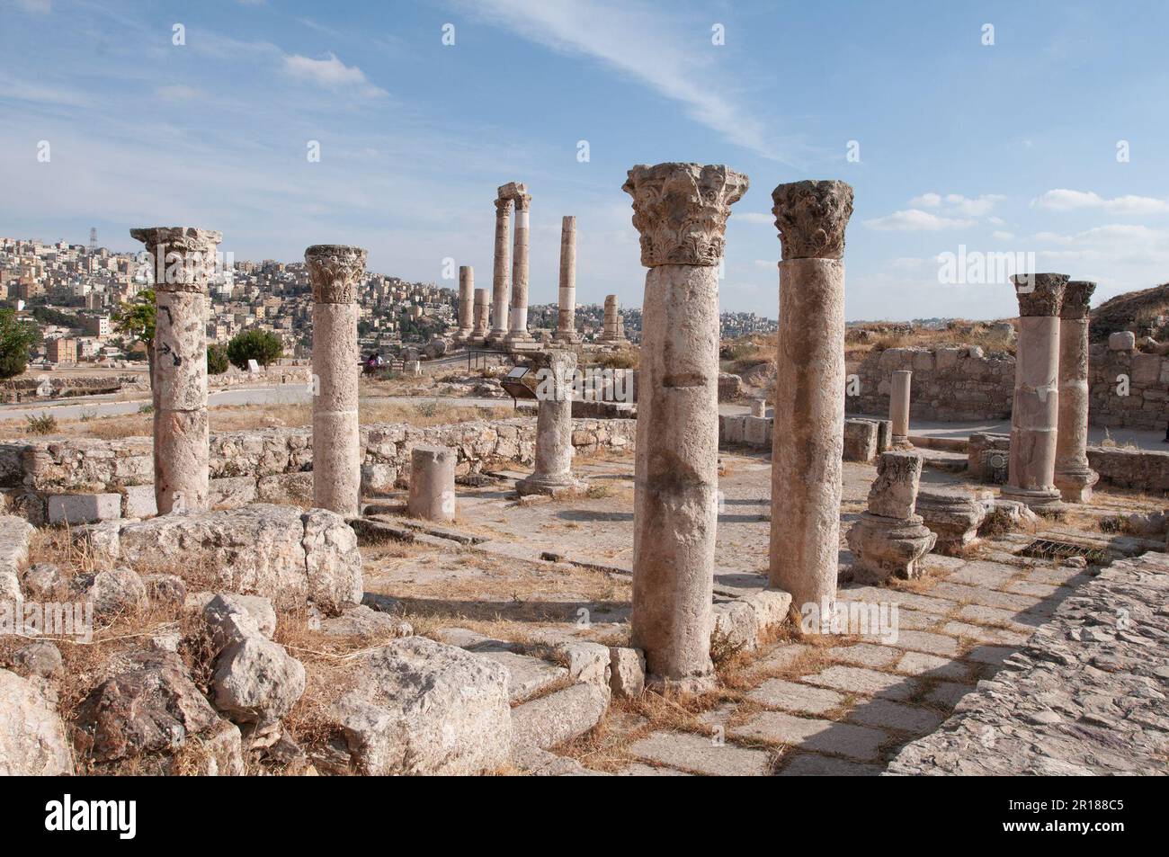 The Citadel, Amman, Jordan Stock Photo - Alamy