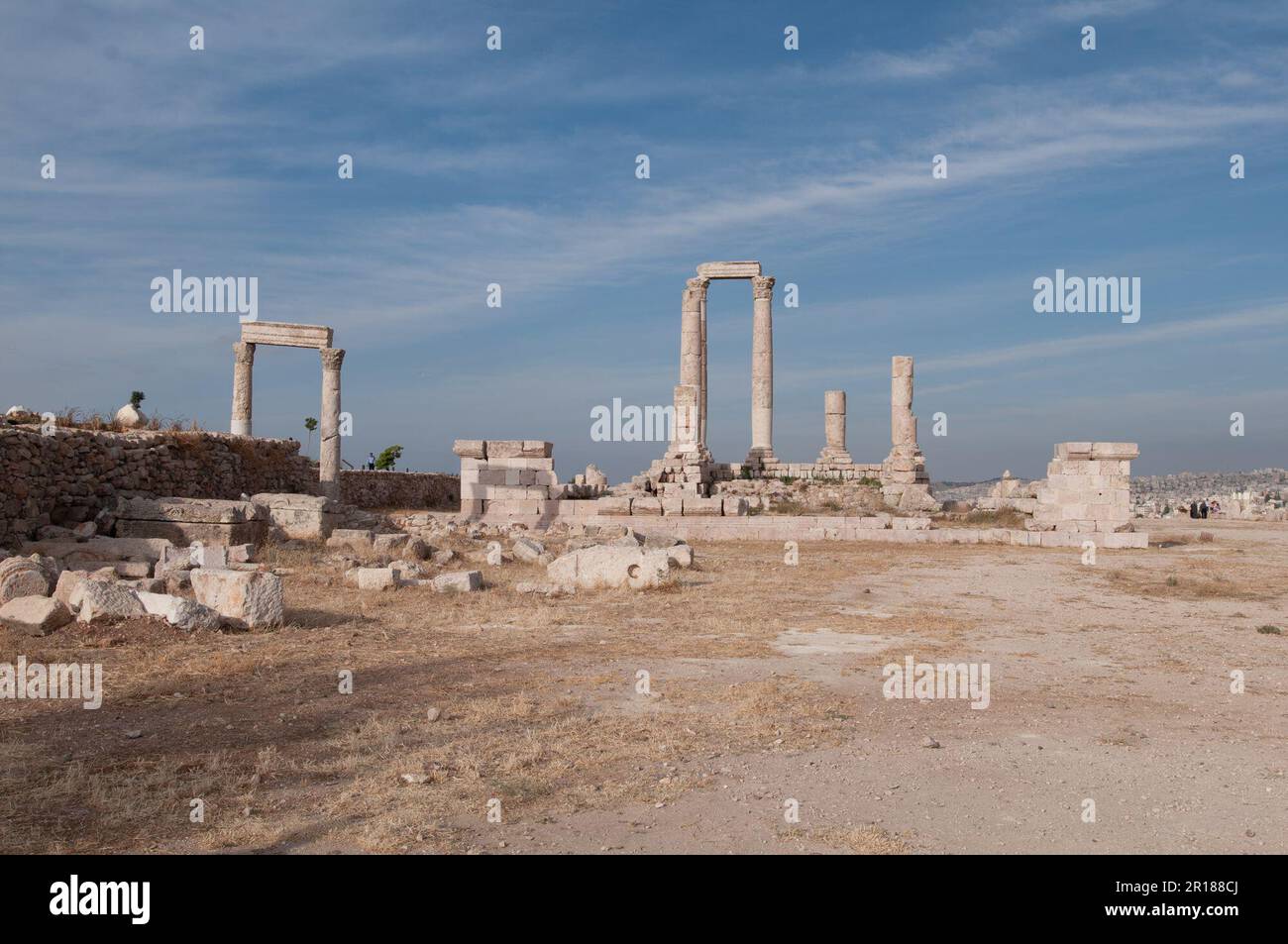 The Citadel, Amman, Jordan Stock Photo - Alamy