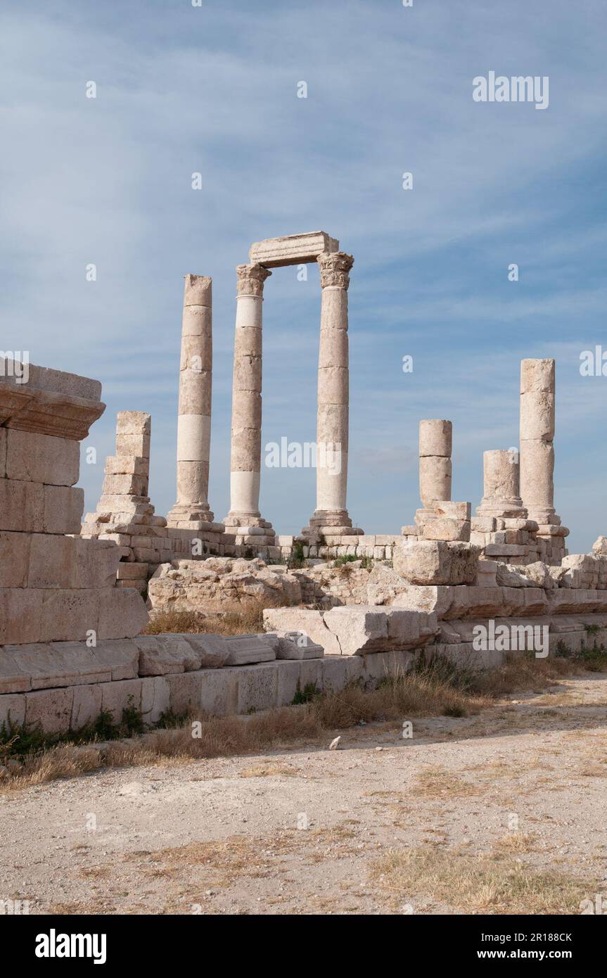 The Citadel, Amman, Jordan Stock Photo - Alamy