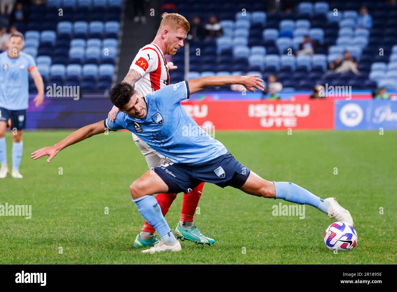 Paulo Retre of Sydney Fc controls the ball during the A-League Men's ...
