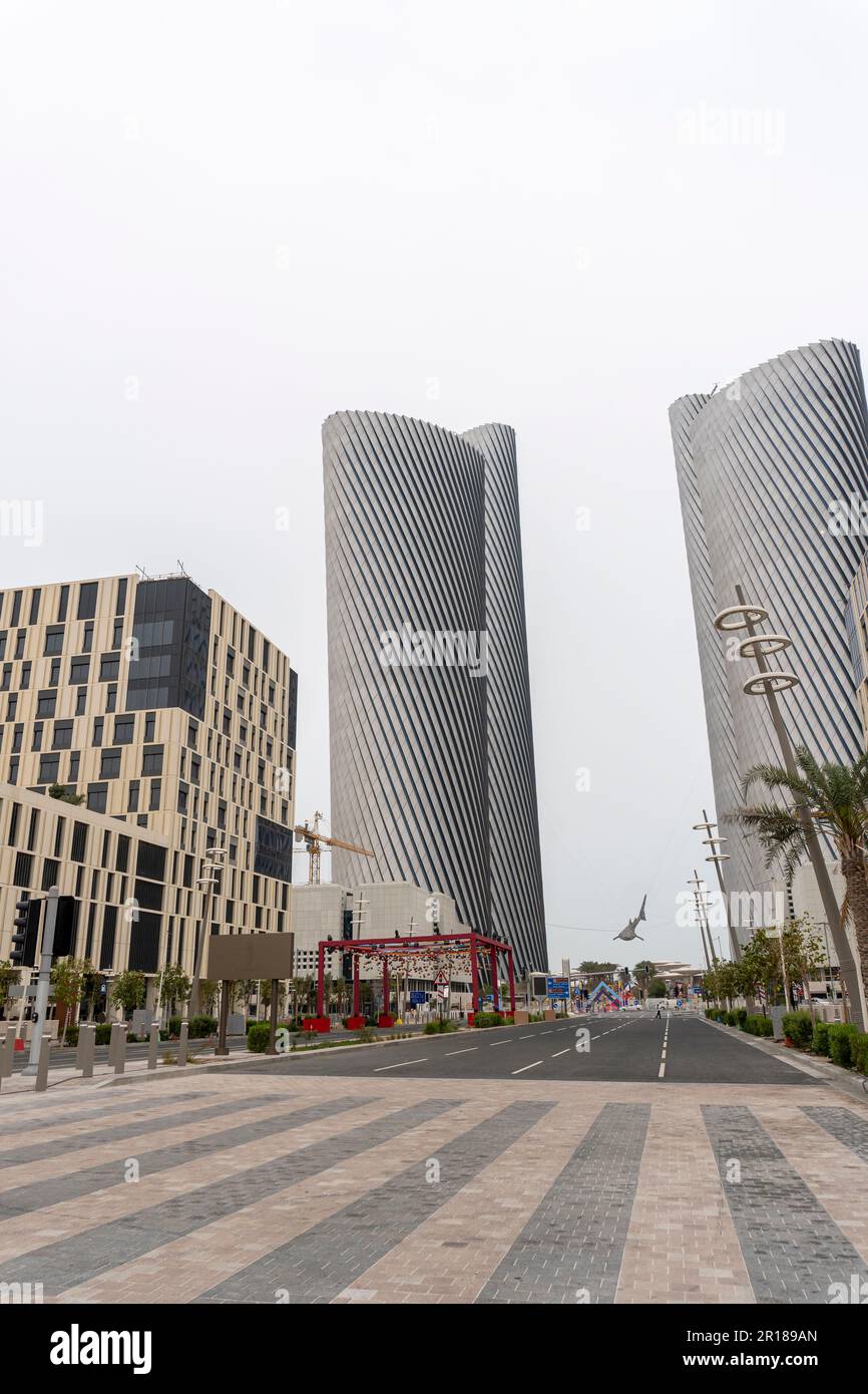 Lusail Plaza Towers or Lusail Plaza Complex is set of four office towers on the Al Sa'ad Plaza ...