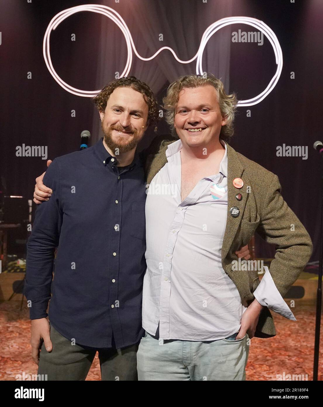 The cast of Dear Billy, actor and writer Gary McNair(L) alongside ...