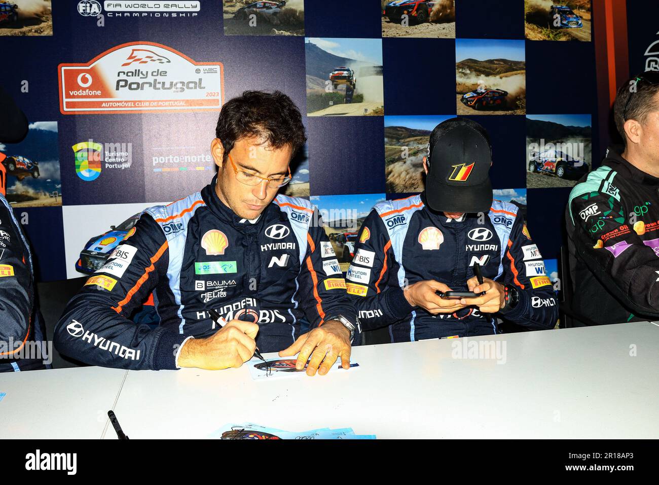 Portugal, Portugal. 11th May, 2023. Thierry Neuville (Bel) Martijn ...