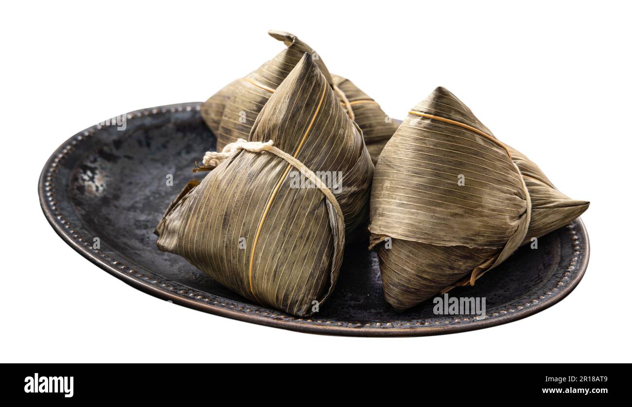 Zongzi, rice dumpling - Design concept of famous food in duanwu dragon ...